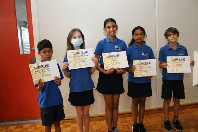 Summerland Primary School :: 2022 Prize Giving